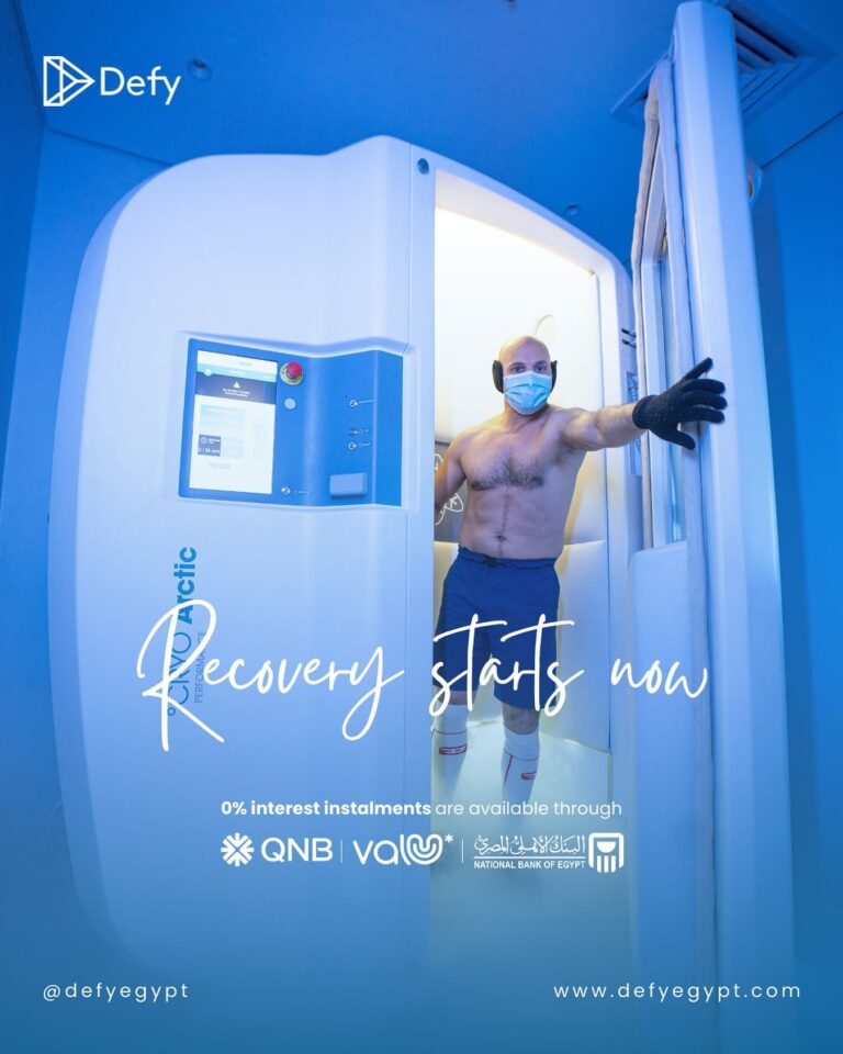 full body cryotherapy benefits - Defy Egypt